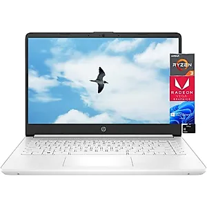 2022 HP Notebook 14 Laptop, 14" HD IPS Display, AMD Ryzen 3 3250U Processor, 8GB DDR4 Memory, 128GB SSD, Webcam, USB Type-C, HDMI, WiFi, Long Battery Life Up to 10 Hours, Windows 11