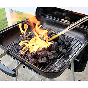 Flame King YSNAX1-088 Trigger Start Lighter Propane Gas Blow Torch Head for Cooking, Welding, Searing, Black, Gray, Light Blue