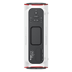 Creative Sound Blaster Free Multifunction Portable Bluetooth Speaker, Built-In MP3 Player with MicroSD (White)