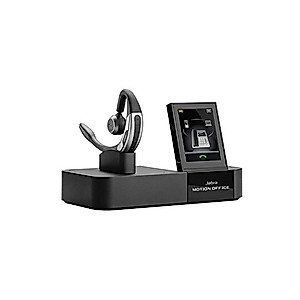 Jabra Motion Office Bluetooth Headset with Touch Screen Base for Desk Phone, VoIP Softphone, Mobile Phones and Tablets