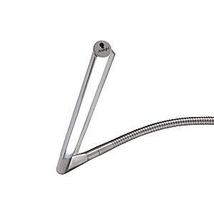 Daylight Techne LED Artist & Drafting Lamp, 12X20X7, Brushed Steel