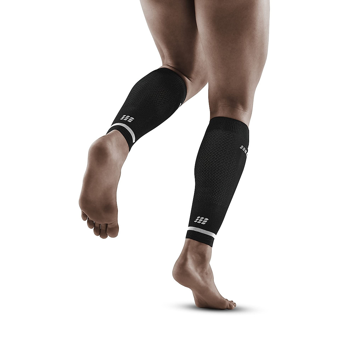 The Run Calf Sleeves 4.0, Black, Men, IV