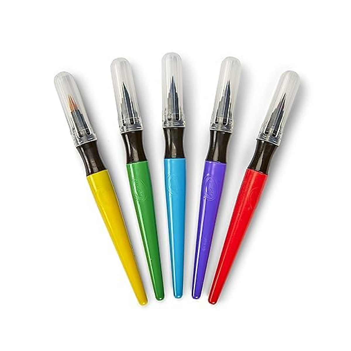 Crayola Brush Pens Painting Supplies, Art Supplies, Paint Set, 5 Count