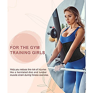 Andalinge Waist Trainer for Women Lower Belly Fat Waist Cincher for Women Tummy Control Girdle Hourglass Body Shaper Upgraded Waist Cincher Shapewear with Steel Bones Extender