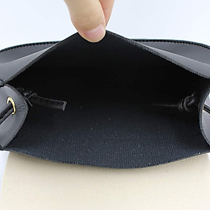 Pamayaneen Small Crossbody Bags for Women Saddle Shoulder Bag with Flower