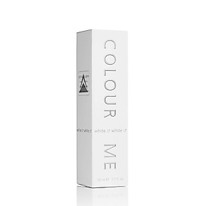 Colour Me White by Milton-Lloyd - Perfume for Men - Aromatic Fougere Scent - Opens with Bergamot, Orange, and Neroli - Blended with Cedar, Patchouli, and Musk - Modern Fragrance - 1.7 oz EDP Spray