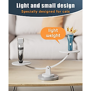 oneisall Pet Clipper for Cat Matted Hair, Pet Shaver for Cats Quiet Pet Hair Clippers Cordless Cat Clippers for Matted Hair Cat Clippers for Long Hair(Standard Blade)…