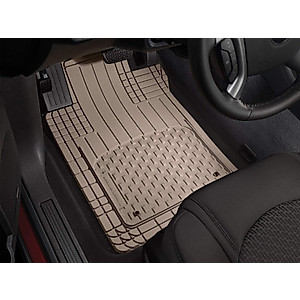 WeatherTech Semi Universal All Weather and Vehicle Trim to Fit Floor Mats - 4-Piece Set Black