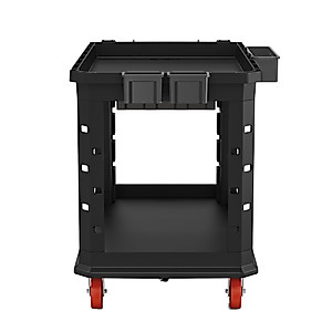 Suncast Commercial PUCHD2645 Utility Cart, Heavy Duty Plus, 500 Pounds Load Capacity, Black