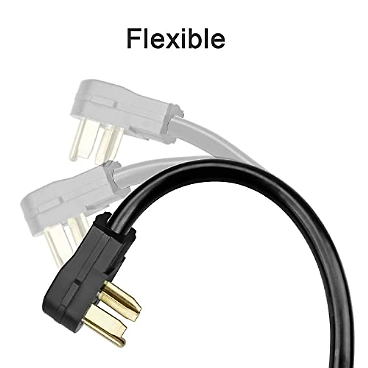 EV Extension Cord for Model 3/S/X/Y - Compatible with NEMA L14-50 generators (125/250V, 30-Amp)