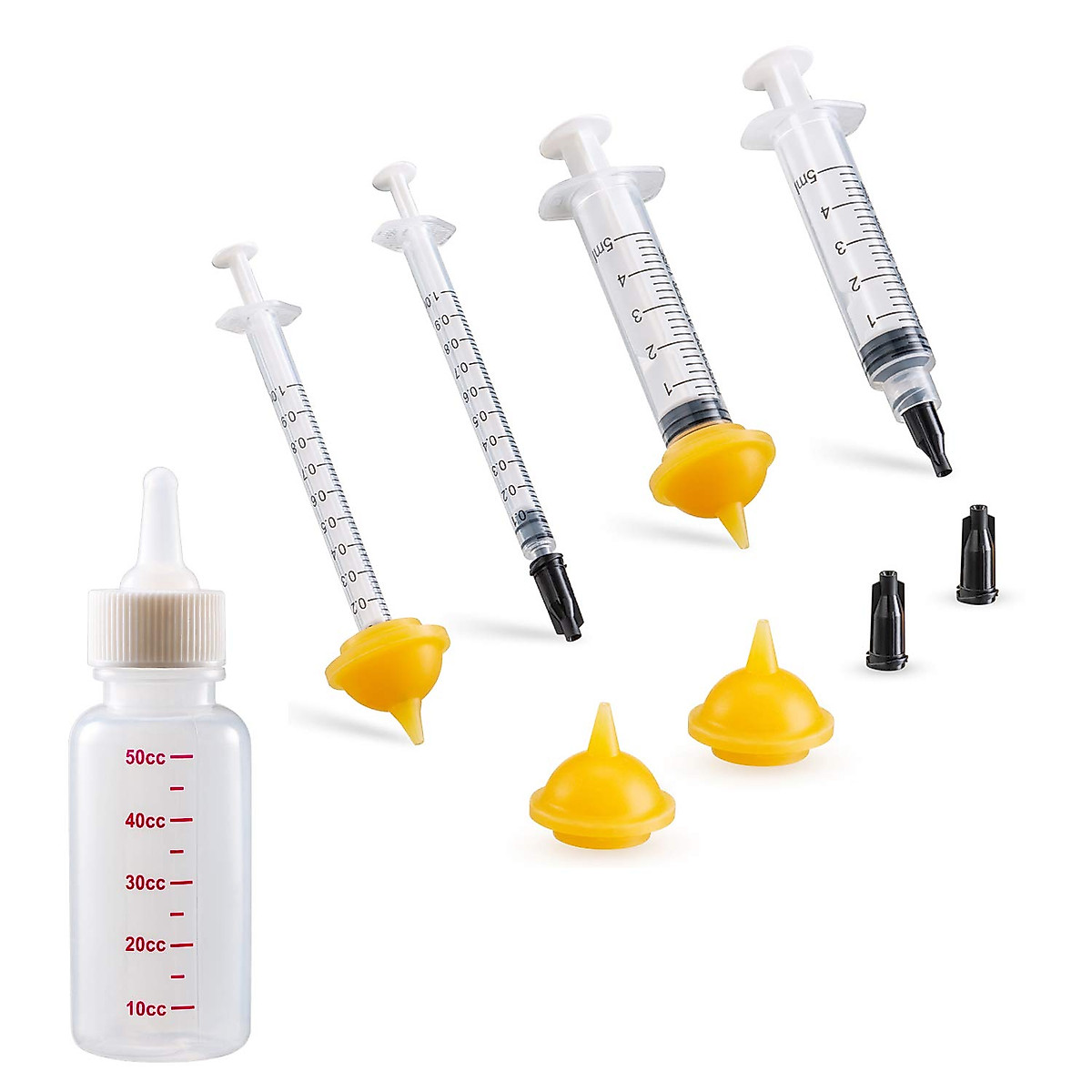 Pet Nursing Bottle，15 Pack Puppy ID Collars ，Digital Pet Thermometer