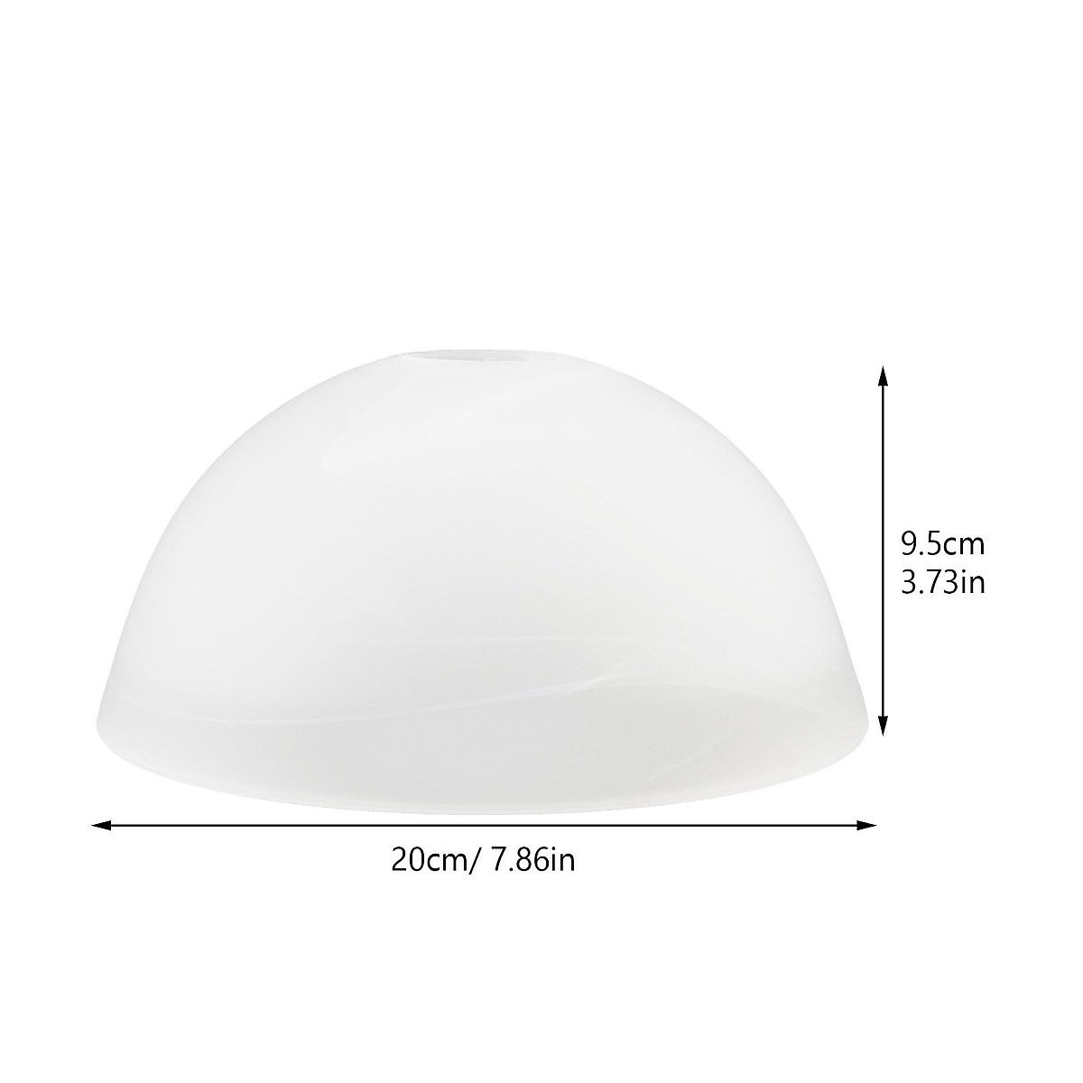 Abaodam 2pcs frosted glass lampshade Chandelier Lamp Shades globe chandelier ceiling lamp shade glass light covers wall LED Pendant Lamp Shade lamp shade white wall lamp shade indoor