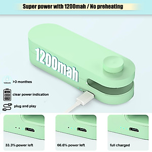 𝐑𝐞𝐜𝐡𝐚𝐫𝐠𝐞𝐚𝐛𝐥𝐞 Mini Bag Sealer, 2 in 1 Heat Sealer and Cutter for Snack Chip Plastic Bags, for Food Storage and Freshness