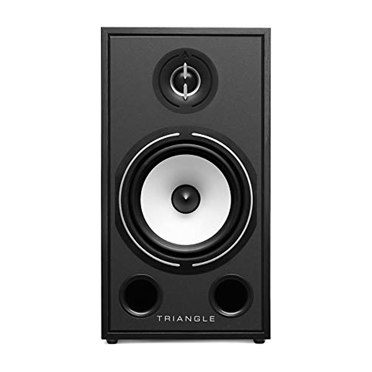 triangle - BOREA BR03 Hi-Fi Bookshelf Speakers - Power handling 100W - Output 90 dB/W/m - Versatile Music and Home Cinema - 206 x 380 x 314 mm - Black (Pair)