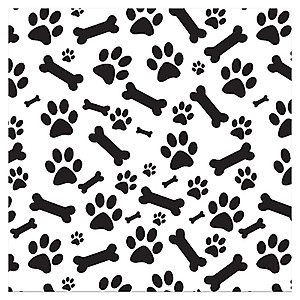 60 Sheets 20 x 20 Inch Dog Paw Print Tissue Paper Puppy Paws Gift Wrap Tissue for Gift Bags Wrapping (Dog Paw)