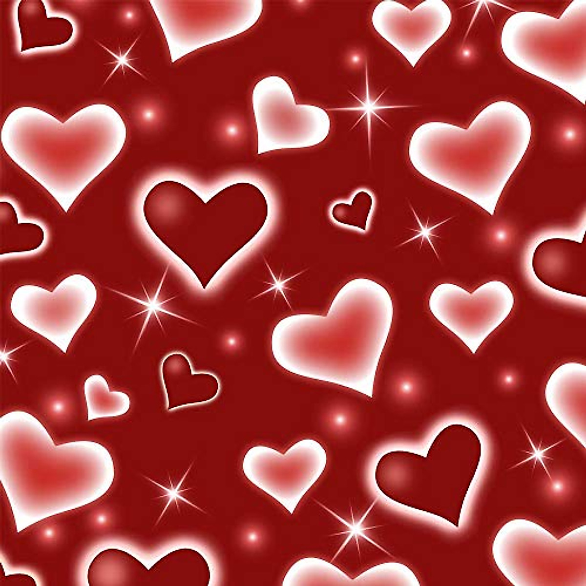 Mocsicka Early 2000s Photography Backdrop Red Heart Photo Backdrop Valentines Heart Stars Valentines Day Party Decoration Newborn Kids Portrait Photo Props