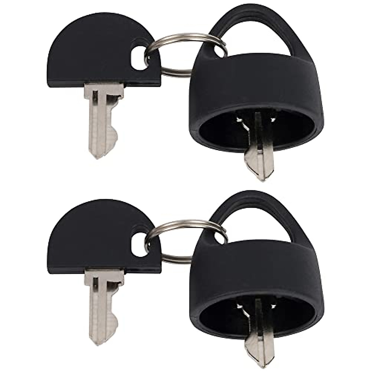 Deluxe Easy Pull Key Set for Pride Mobility Scooter - Premium Replacement Keys (Set of 4) for Go-Go Sport Elite Traveller, Pride Victory, Revo, Zero Turn, Legend, GoGo Ultra LX Power Wheel Chair