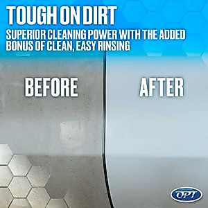 Optimum Car Wash - 1 Gallon, Biodegradable Foaming Car Wash Soap, For Professional Car Detailing and At Home Car Wash, Bucket Wash, or Use with Foam Gun or Foam Cannon