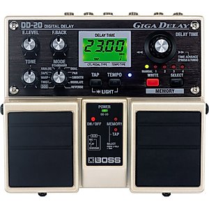 Boss DD-20 Giga Delay Guitar Pedal