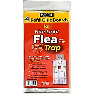 Harris FTRAP-4R Flea and Insect Night Light, Brown/A