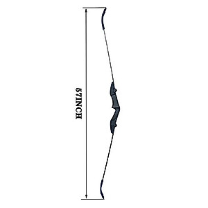 Archery Recurve Bow 20 30 40Lbs Takedown Bow Target Left Right Hand Outdoor Hunting Training Target Practice for Adults Beginners (20LBS)