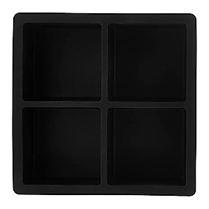 AmazonCommercial Silicone Ice Cube Trays - Set of 2