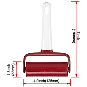 Pizza Pie Dough Roller,Time-Saver Pizza Dough Rolling Pin for Pizza Pie Crust Pastry Dough Cake Pie Cookies Bread Pastry(Dough Roller)