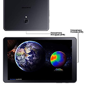 Samsung T590 Galaxy Tab A 10.5" Wi-Fi Black 32GB (International Model) 3GB RAM Touchscreen Tablet (Renewed)