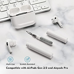 Earbuds Cleaner Kit for AirPods - Headphones Cleaning Pen Tool for Wireless Earbuds
