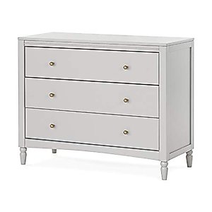 Child Craft Stella 3 Drawer Dresser, Gentle Gray