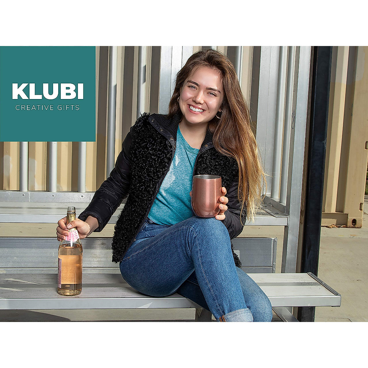 KLUBI Dental Assistant Gifts- Floss Boss 12oz Wine Tumbler or Coffee Mug - Funny Idea for Dentists, Women, Dental Hygiene, Glass, Men, Hygienist