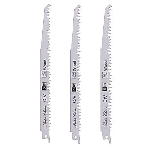 Bates- Wood Pruning Reciprocating Saw Blades, 9 Inch, 3 Pack, Sawzall Blades, Reciprocating Saw Blades, Sawzall Pruning Blades, Pruning Blade for Reciprocating Saw, Wood Saw Blades