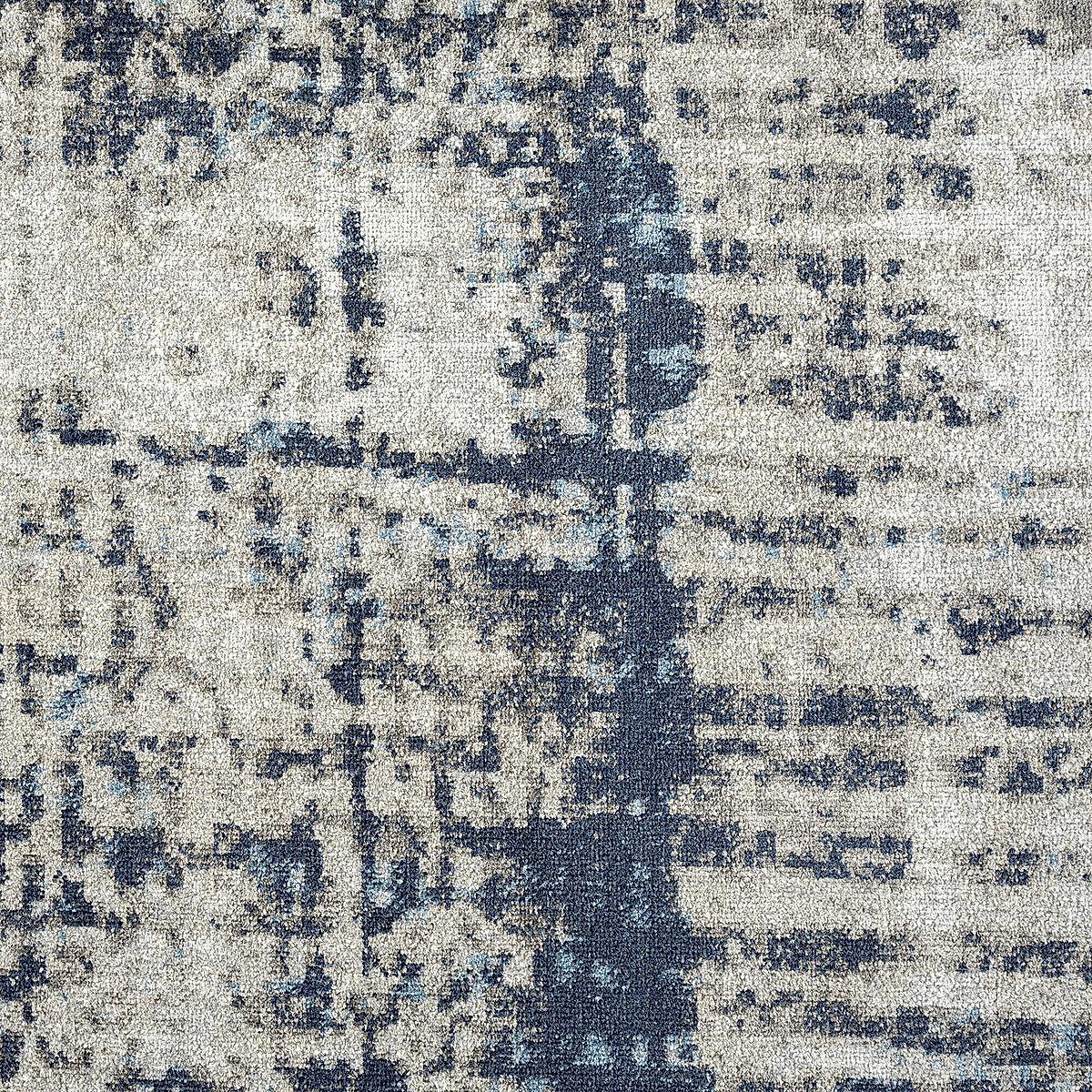 Samuel Navy Modern Large 8x10 Area Rug 8x10 - Area Rugs for Living Room - Dining Room Rug - Bedroom Rug - Kitchen Rug - Entryway Rug Carpet - Alfombras para Salas Grandes Modernas - Contemporary