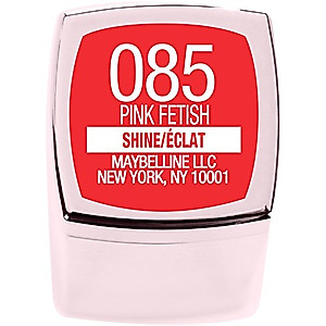 Maybelline New York Color Sensational Shine Compulsion Lipstick Makeup, Pink Fetish, 0.1 Ounce