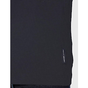 A｜X ARMANI EXCHANGE Men's Short Sleeve Contrast Logo Jersey Polo, Navy, M