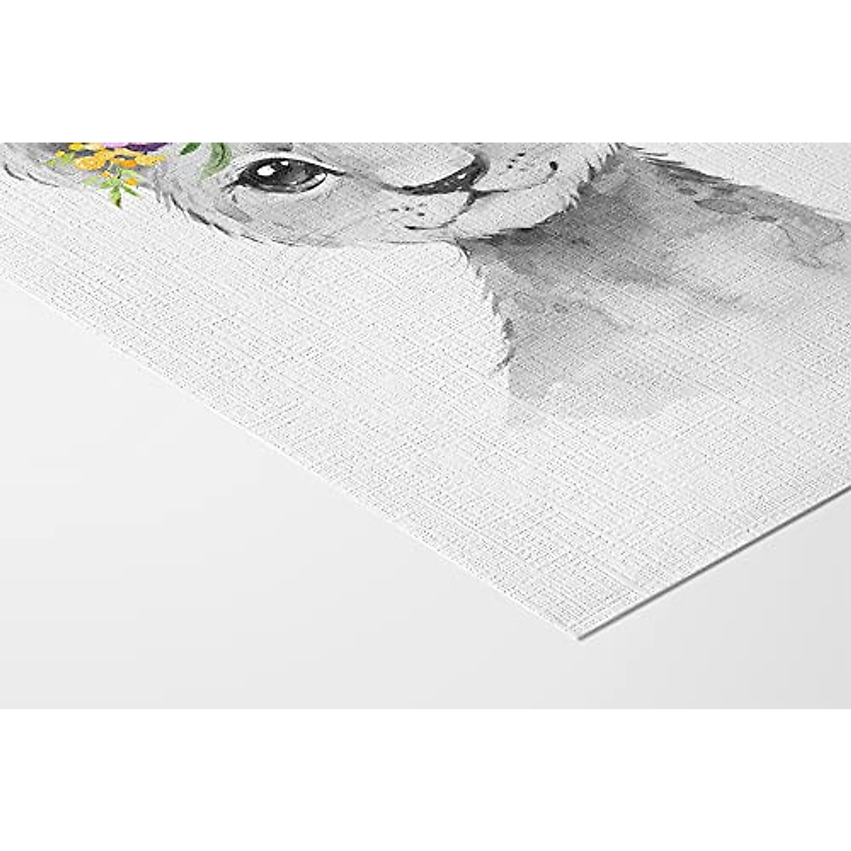 Safari Animals Wall Art Prints - Nursery Decor - Set of 4 - Zoo Animal Pictures - Unframed - (8x10)