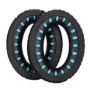 Replacement Ear-Pads Cushions for Bose QuietComfort 15 25 35 2 QC-15 QC-25 QC-35 QC-2 Headphones,Compatible with Ae2 Ae2i Ae2w, SoundLink SoundTrue Around-Ear Series Headphones (Black)