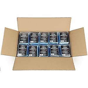BCW Standard Card Sleeves - 2-5/8" x 3-5/8" - 100 Packs (10,000ct Total) | Crystal Clear Acid-Free, Toploader | Trading Card Sleeves for Baseball, Basketball, Football, Hockey, Pokemon, MTG, etc
