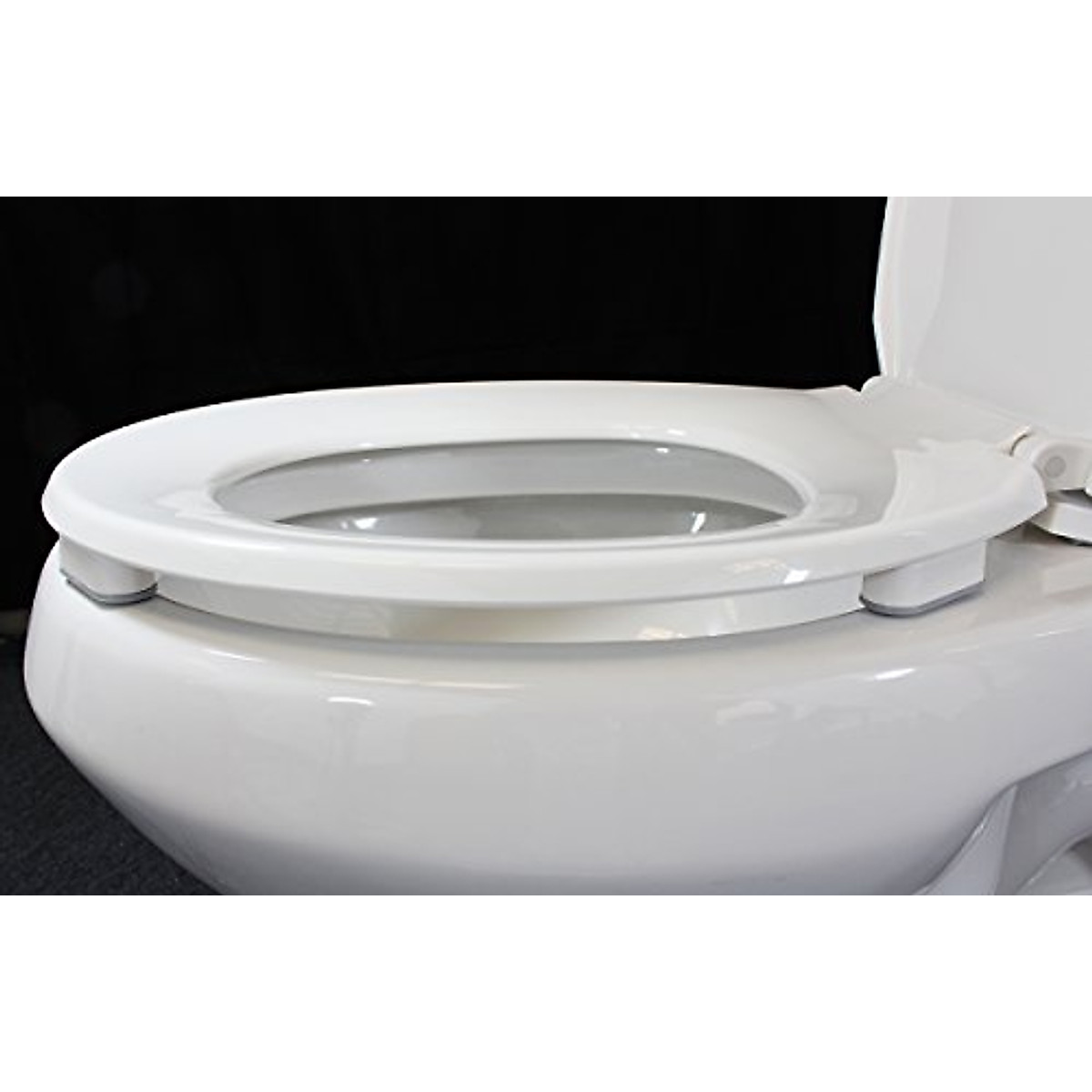 LUXE Bidet 4 piece Universal Toilet Seat Bumper Kit, comes with Strong Adhesive