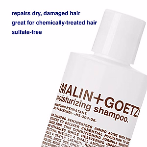 Malin + Goetz Moisturizing shampoo â€“ clarifying, unisex natural shampoo to cleanse & hydrate. vegan and cruelty-free, 8 Fl Oz (Pack of 1)