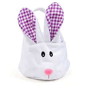 Easter Candy Basket Storage Basket Children's Gift Animal Basket Holiday Portable Basket Organization Kitchen