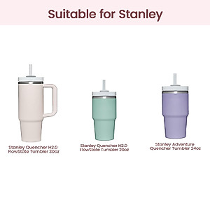 Uvafly Silicone Boot for Stanley, Cup Bottom Protector Sleeve Accessories for Stanley Quencher H2.0 FlowState Tumbler 20oz/30oz/Stanley Adventure Quencher Tumbler 24oz (Gray)