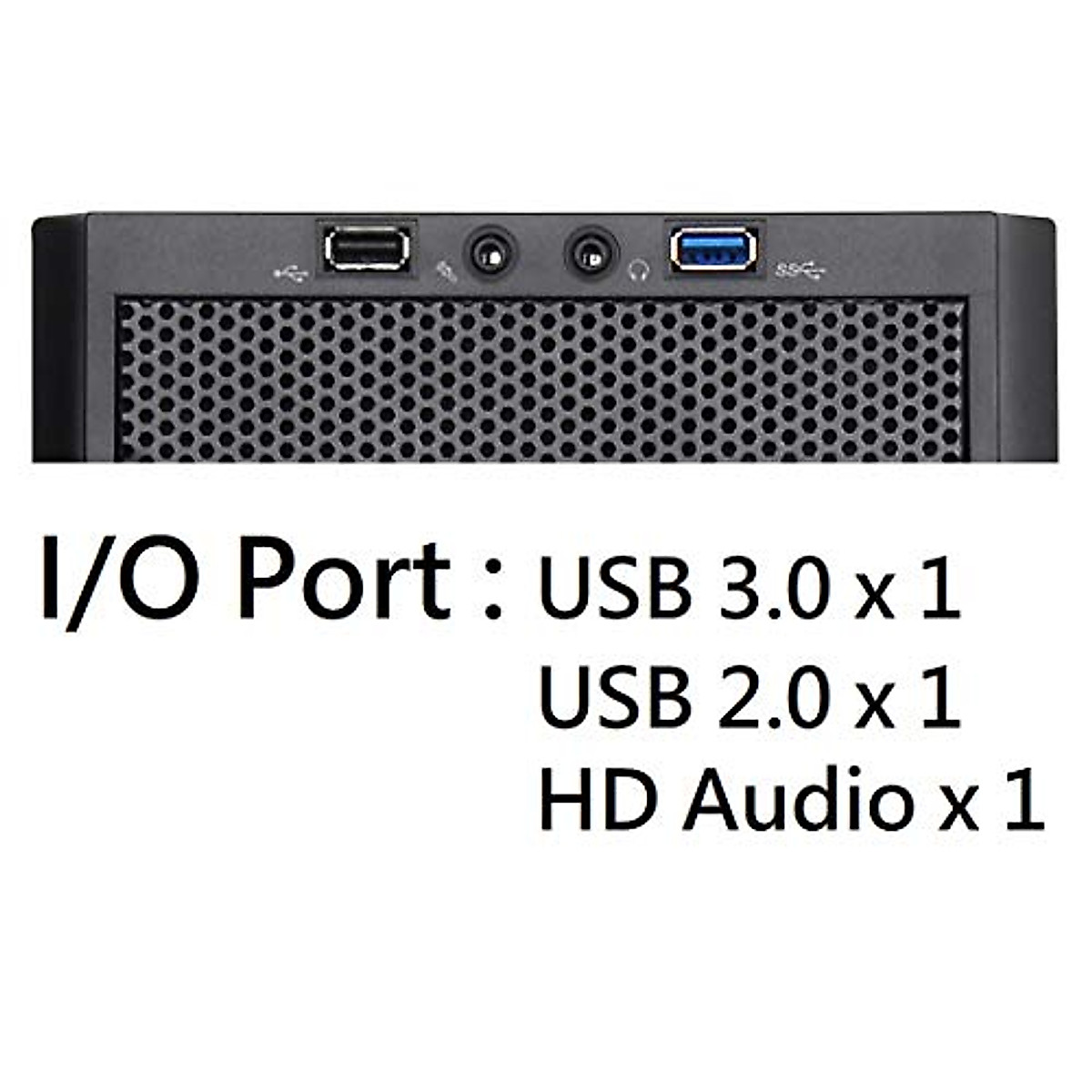 Thermaltake Versa H22 Black ATX Mid Tower Perforated Metal Front and Top Panel Gaming Computer Case 2.0 Edition with One 120mm Rear Fan Pre-Installed CA-1B3-00M1NN-A0