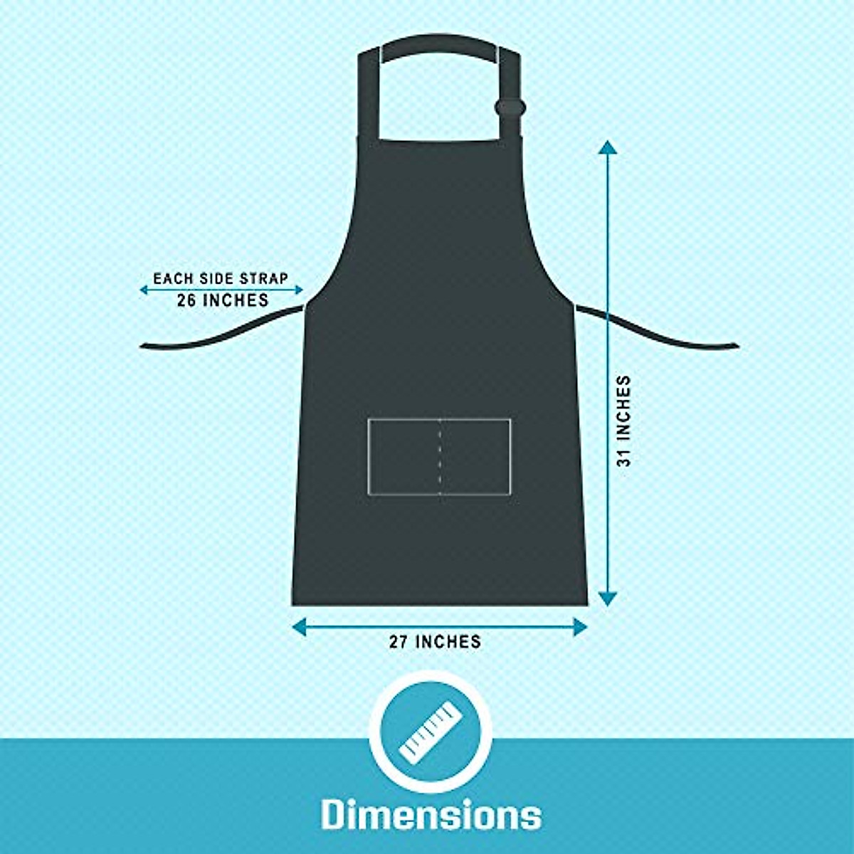 I Can Do This I Saw a TikTok Video Apron, Funny Apron for Men, BBQ Grill Apron, Funny Apron for Dad