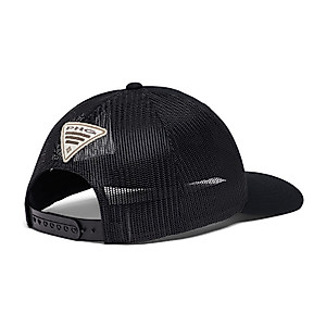 Columbia Unisex PHG Game Flag Mesh Snap Back - High, Black, One Size