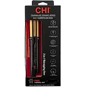 CHI Tourmaline Ceramic 3-in-1 Styling Iron, 1"
