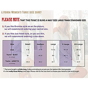 LIYOHON Oversized T Shirts for Women Tunic Tops to Wear with Leggings Long Sleeve Fall Sweaters Dressy Tops Black-L