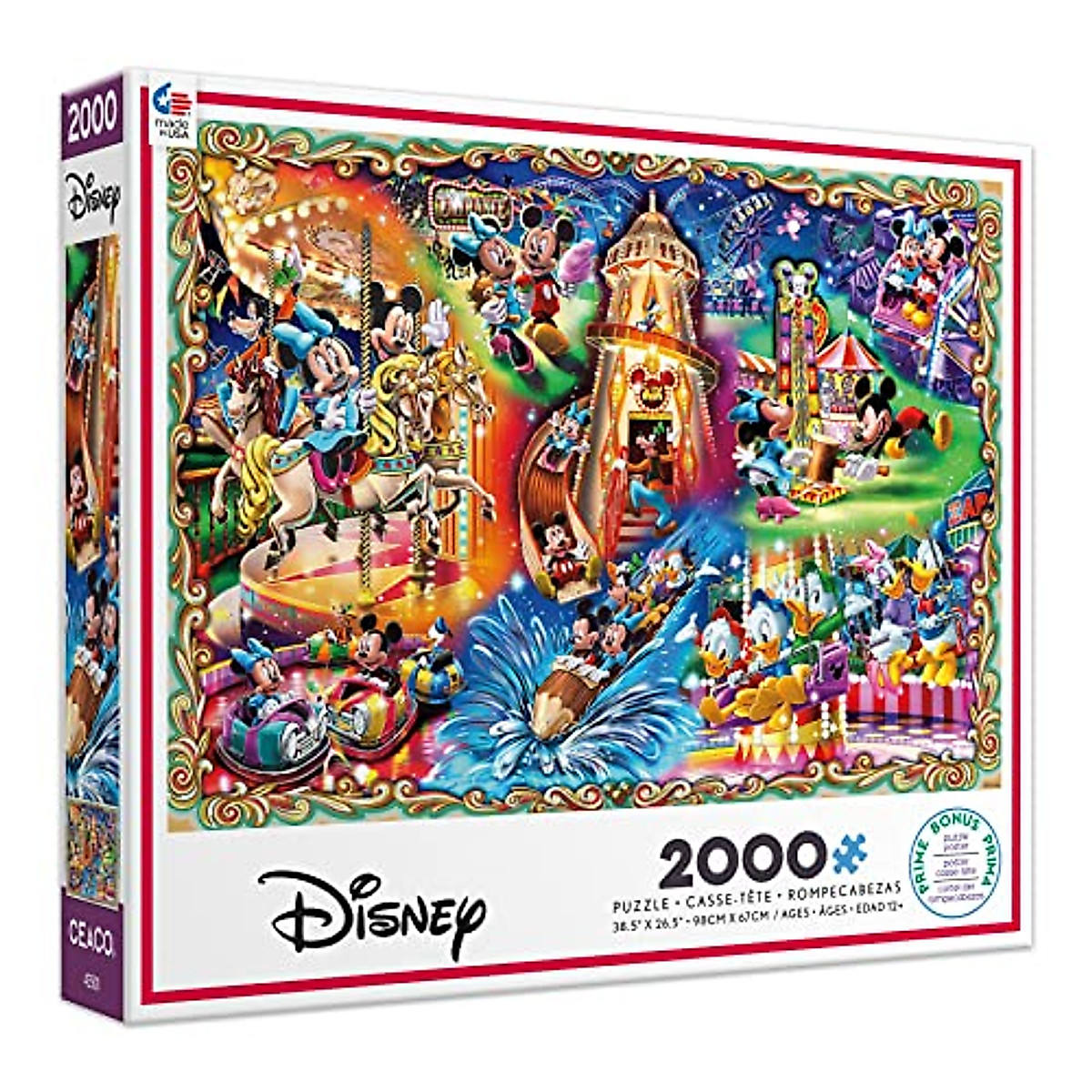 Ceaco - Disney - Mickey's Carnival - 2000 Piece Jigsaw Puzzle