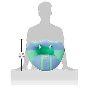 The Original Hugaboo Infant Sitting Chair - Blue N' Green