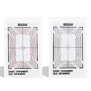 The Center Tool Card Grading - Centering Tool New 2022 Includes 2X Card Centering Tool and 2X Centering Guide (Card)